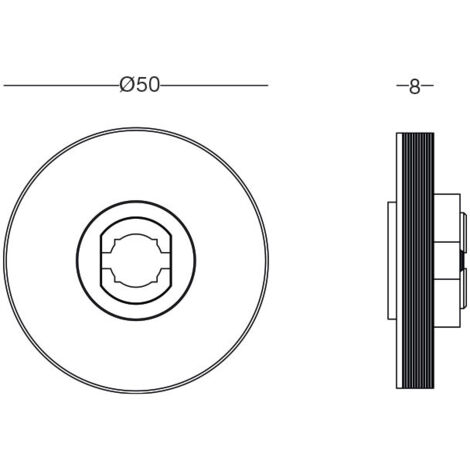 RR08M Par Roseta Rr08 C.Muelle Y Rodamiento