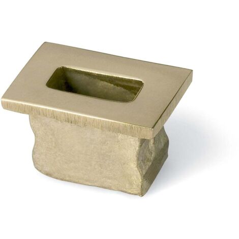 Dedales Rectangular Ref.1604 Lb Latón Brillo