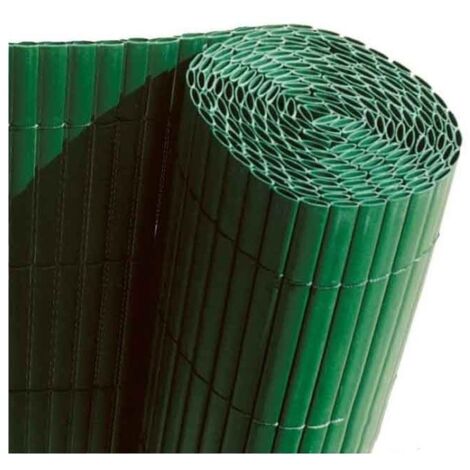 Canniccio PVC Recinzione recinto Balcone frangivento Doppio 1,5 x 5 m ...