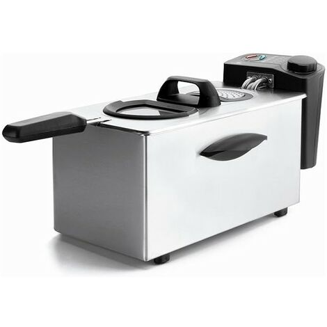 Friggitrice elettrica per uso professionale, Capacità 3,50 litri, In ...