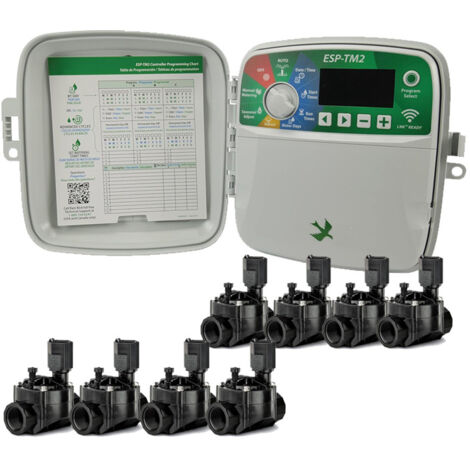 Programmatore di irrigazione per esterni Rain Bird ESP-TM2 a 8 zone 8 ...