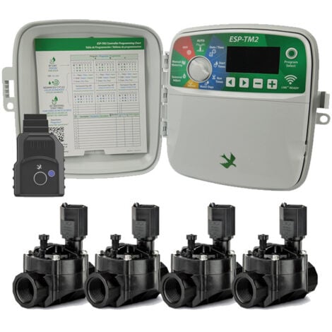 Programmatore di irrigazione Rain Bird ESP-TM2 Wi-Fi a 4 zone per ...