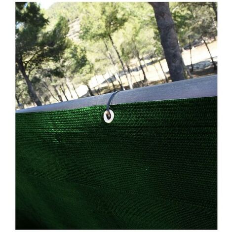 Rete da balcone verde 0,9 x 3 m, schermante al 100%.