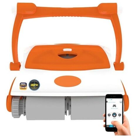 Robot pulitore automatico per piscina Bora Drive Top Bluetooth, 80 m2.