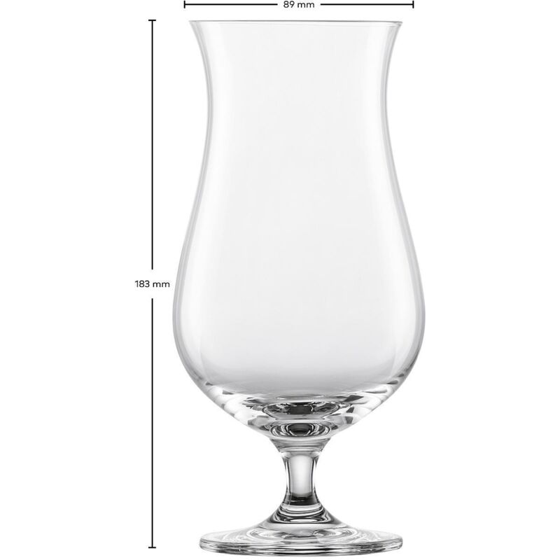 Verre à cocktail Hurricane Bar Special lot de 4 en cristal