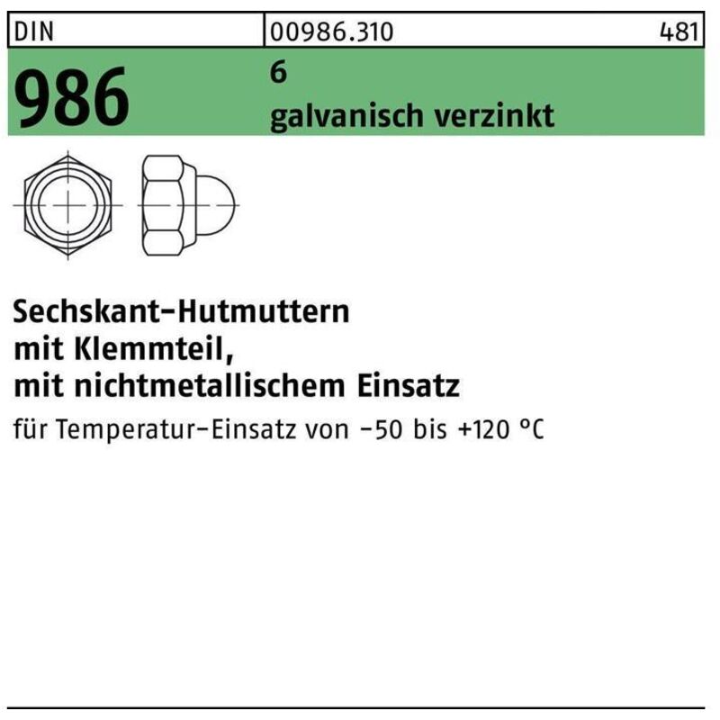 DIN 986 m.Klemmteil