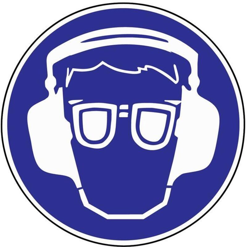 Pictogramme d'obligation ASR A1.3/DIN 4844-2/BGV A8/DIN 67510 utiliser ...