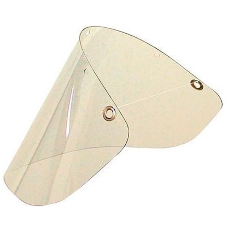 Verre de protection transparent acétate de cellulose EN 166 EN 167 EN 168