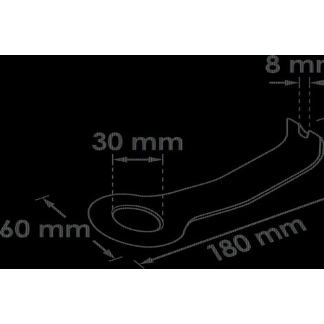 Levier de démontage et déclipseur avec boucle de traction ∙ V2492 ∙ 30 mm