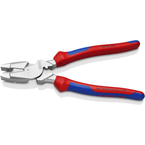 KNIPEX 09 15 240 Pince universelle à forte démultiplication « Lineman's ...