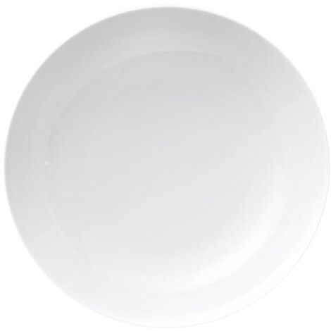 Assiette creuse « Médaillon » blanc