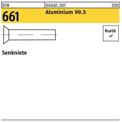 Rivet POP DIN 661/ISO 1051