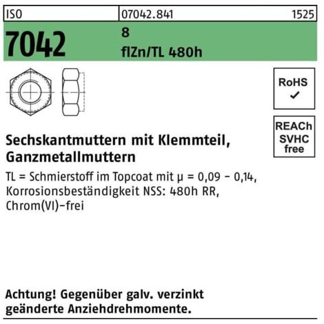 ISO 7042 m.Klemmteil