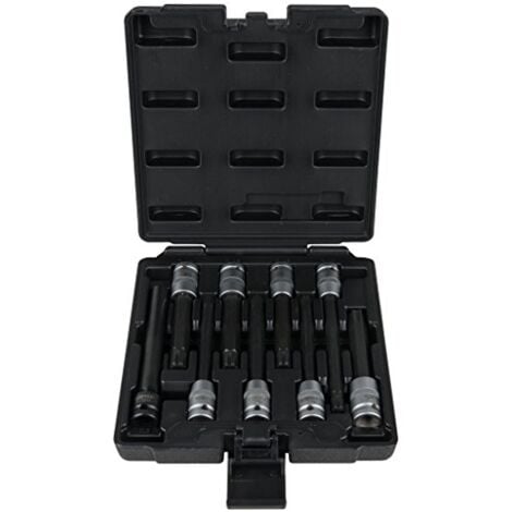 1/2" Jeu de clés à douilles pour vis de culasse, 9 pcs