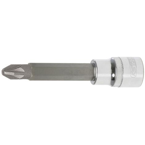 KS TOOLS 1/2' Douilles tournevis CHROMEplus, longues, PZ2 ( 918.1689 )