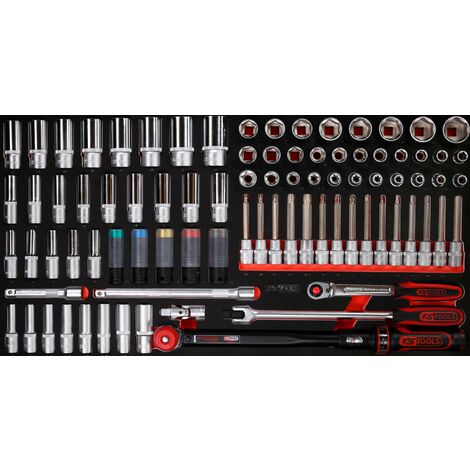 SCS 1/2" Module de douilles, 86 pcs, modules système 1.1/3