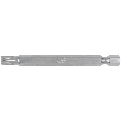 KS Tools - Boite de 5 embouts de vissage TORX® percé, L.75 mm - 1/4'' - TB25 - 911.7705