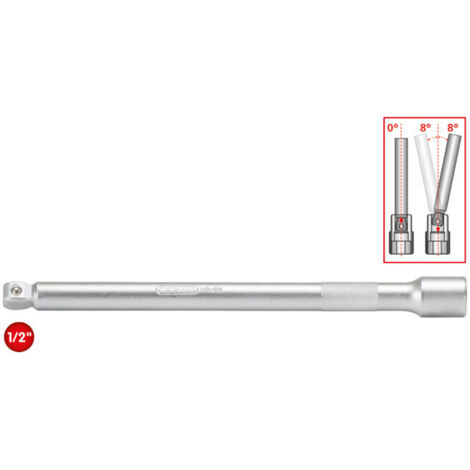 1/2" Ralonges inclinables, 250mm