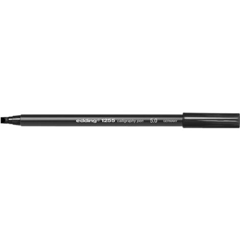 Faserschreiber 1255 Calligraphy Pen 5,0mm schwarz