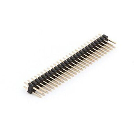 BARRETTE MALE DOUBLE RANGEE - 50 BROCHES