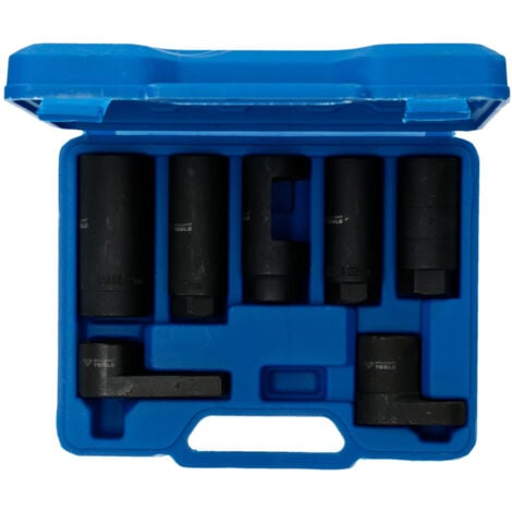 Jeu de douilles pour sonde Lambda et capteurs, 7 pcs