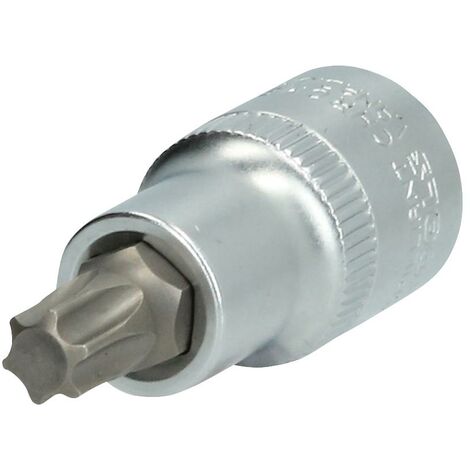 BRILLIANT TOOLS Douille à embout Torx 1/2" 55 mm de long T50 - BT022976