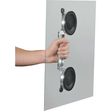 VENTOUSE DOUBLE 4" ALU CAP. 80KG