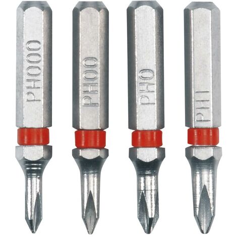 JEU D'EMBOUTS PHILIPS 4 PIECES