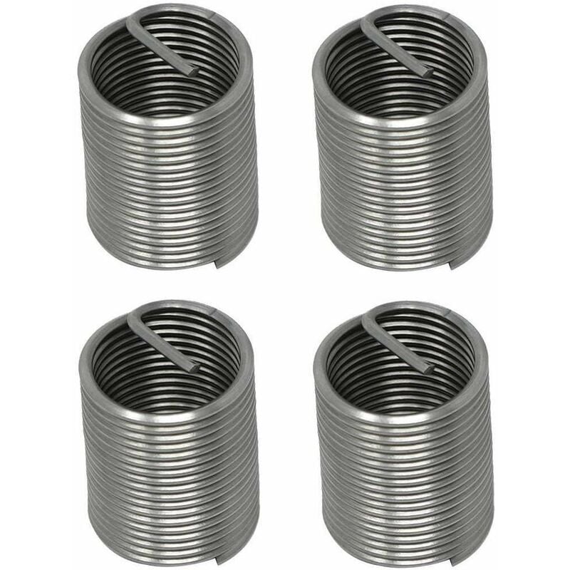4x insert fileté M12x18 ressort filet rapporté standard acier ...