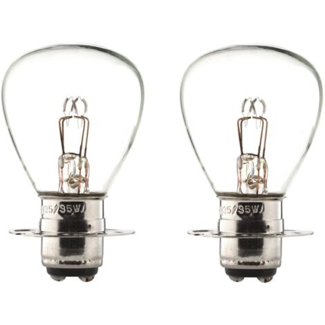 2x ampoule 6V 35/35W P15d P15d30 P30d RP35 Microtracteur Moto Scooter ...