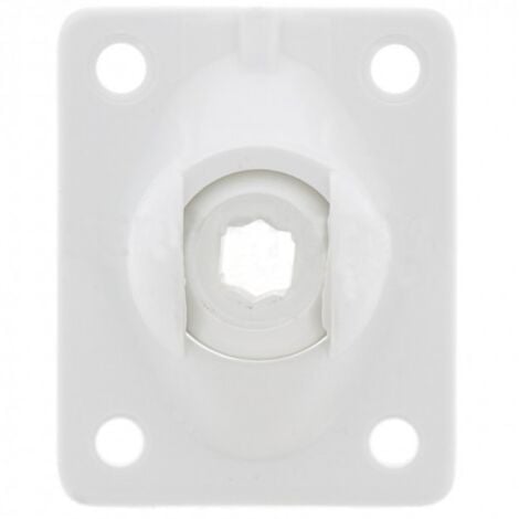 Guide à rotule sortie de caisson de volet roulant platine de 51x41mm ...