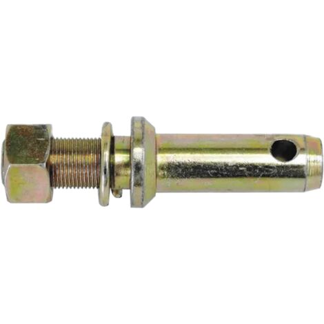 Piton d'attelage avec écrou diamètre 28mm à visser catégorie 2 Axe ...
