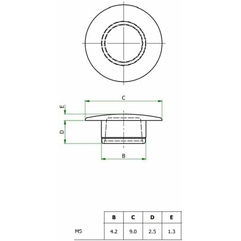 20x Cache vis M5 Gris 6 pans Creux clé Allen CHC Hexagonal Bouchon ...