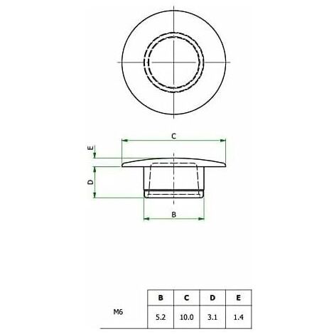 20x Cache vis M6 Gris 6 pans Creux clé Allen CHC Hexagonal Bouchon ...