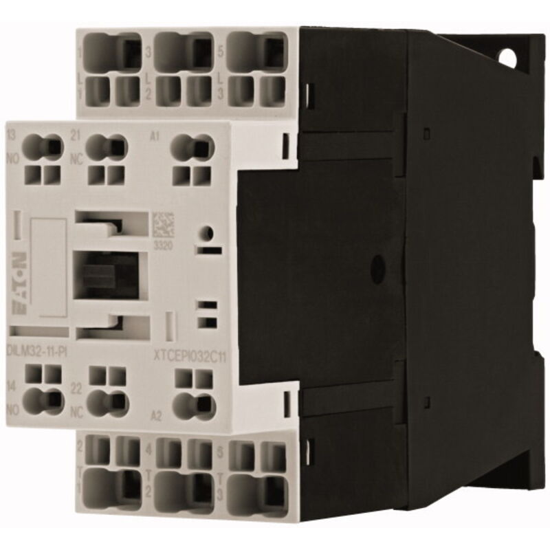 Contacteur Eaton série Eaton Moeller, 3 pôles , 1 NF, 1 NO, 32 A, 24 V ...