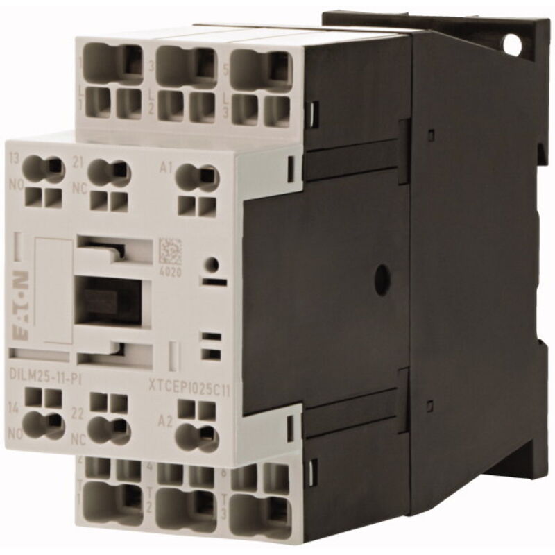 Contacteur Eaton série Eaton Moeller, 3 pôles , 1 NF, 1 NO, 25 A, 230 V ...