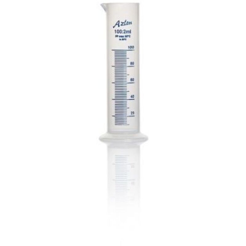 Tube à essai RS PRO, PP, 100ml ( Prix pour Paquet de 5 )