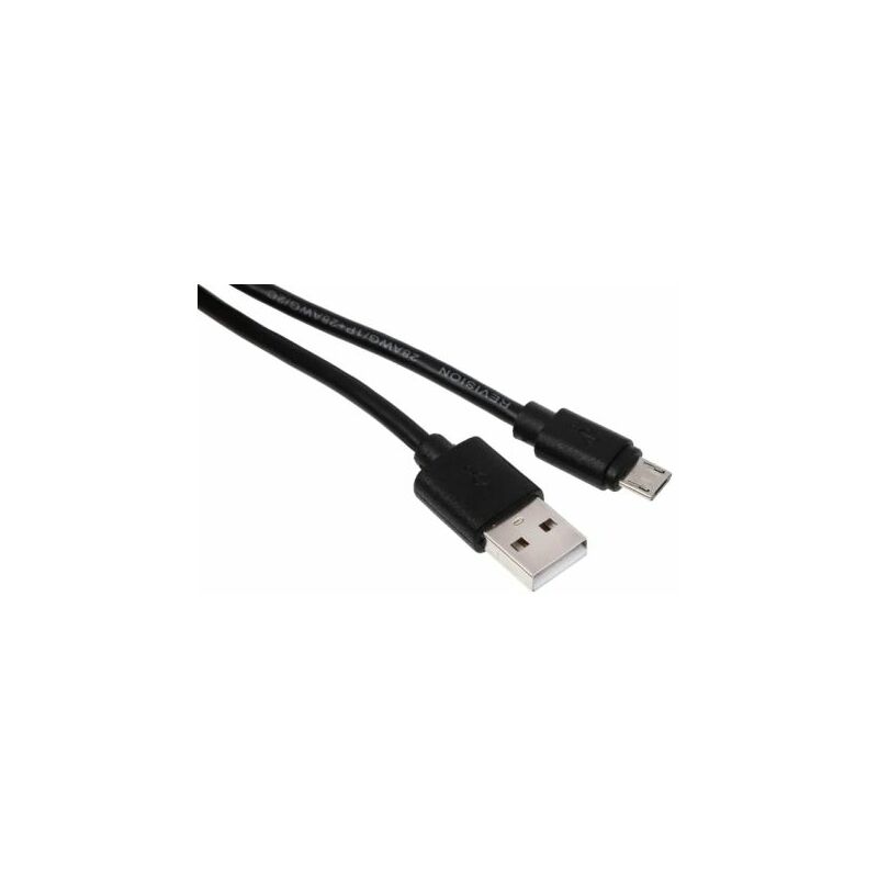 Câble USB RS PRO, Mini USB B vers USB A, 2m, Noir ( Prix pour Paquet de ...