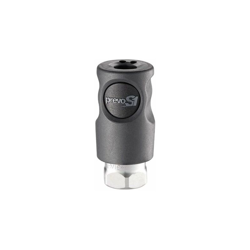 Raccord rapide de sécurité PREVOST, Filetage vers Femelle G 3/8 Femelle 3/8pouces ISO C6 en ...
