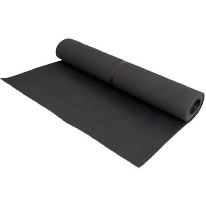 Tapis isolant RS PRO, 2m x 1m x 4mm, en Elastomère Noir, antidérapant ...