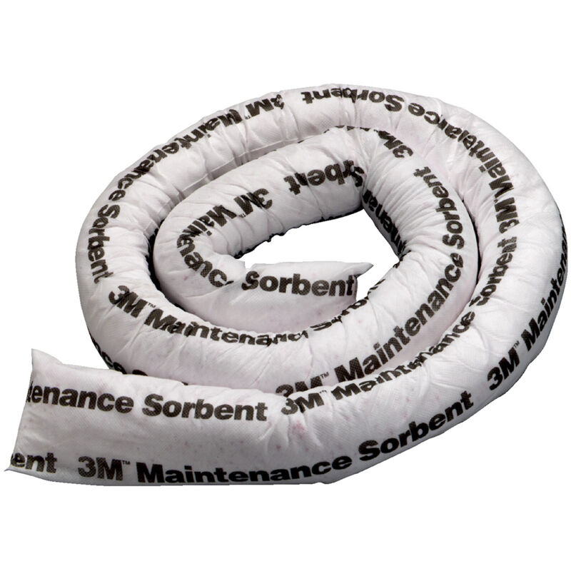 Boudin Absorbant d'huile 3M, 4 par paquet , capacité d'absorption: 45 L ...