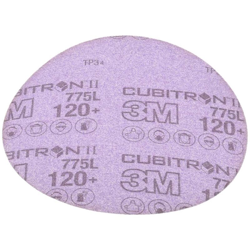 Disque abrasif 3M 775L Cubitron™ II, P120, Ø 150mm, par 50