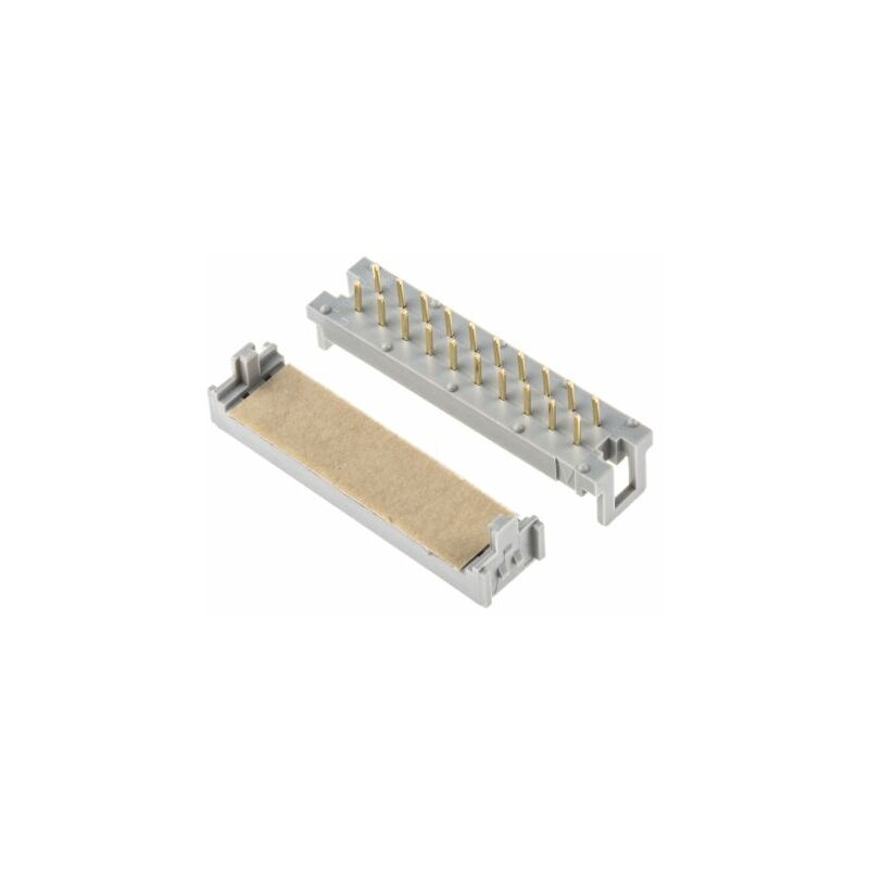 Connecteur IDC 3M Mâle, 20 contacts, 2 rangées, pas 2.54mm, Montage sur ...