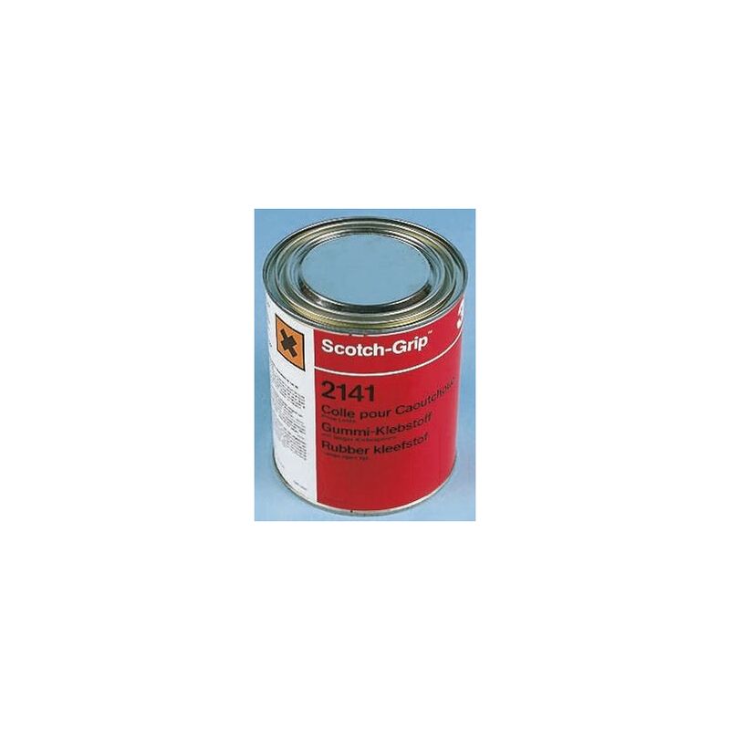 Adhésif 3M 2141, Scotch-Grip Jaune, Liquide 900 ml ( Prix pour 1 )
