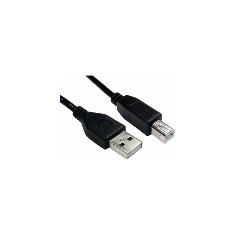 Câble USB RS PRO, USB B vers USB A, 1m, Noir ( Prix pour Boîte de 5 )