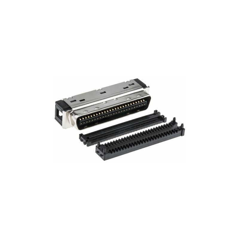 Connecteur SCSI 3M, 50 Contacts, Mâle, au pas de 1.27mm, Montage sur ...