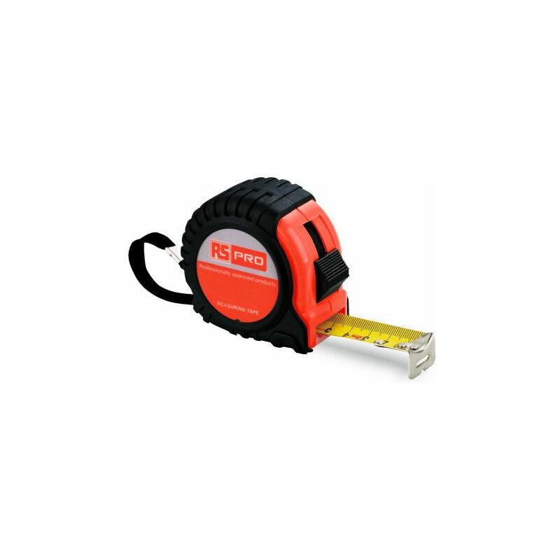 Mètre ruban RS PRO 5mx 19 mm Impérial, Métrique ( Prix pour 1 )