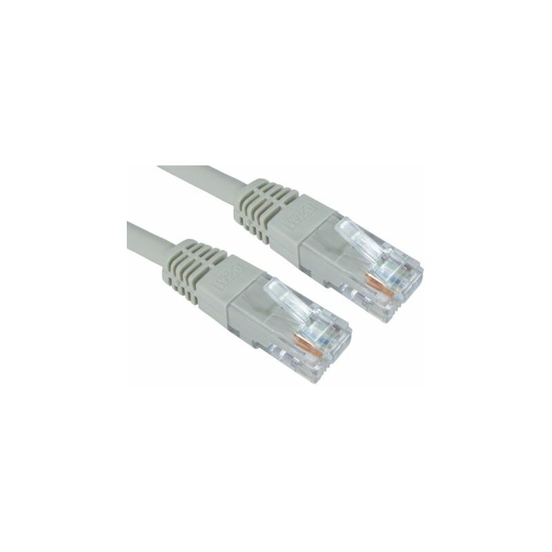 Câble Ethernet catégorie 6 UTP RS PRO, Gris, 20m PVC Avec connecteur ...