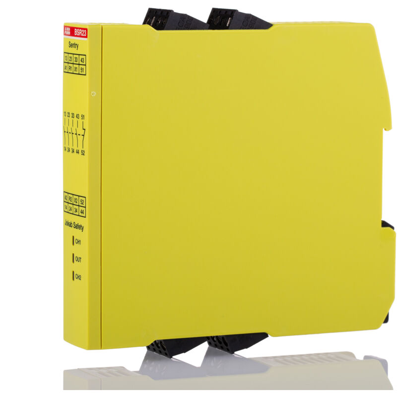 Relais de sécurité ABB Jokab BSR23, 24V c.c., 5 contacts de sécurité ...