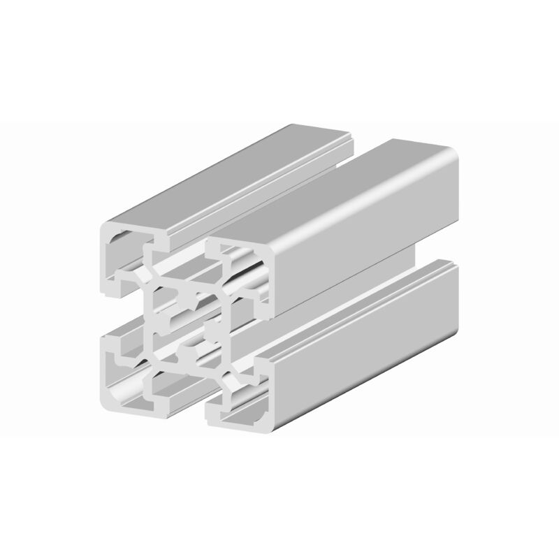 Profilé Aluminium, Anodisé RS PRO 50 x 50 mm x 2m ( Prix pour 1 )